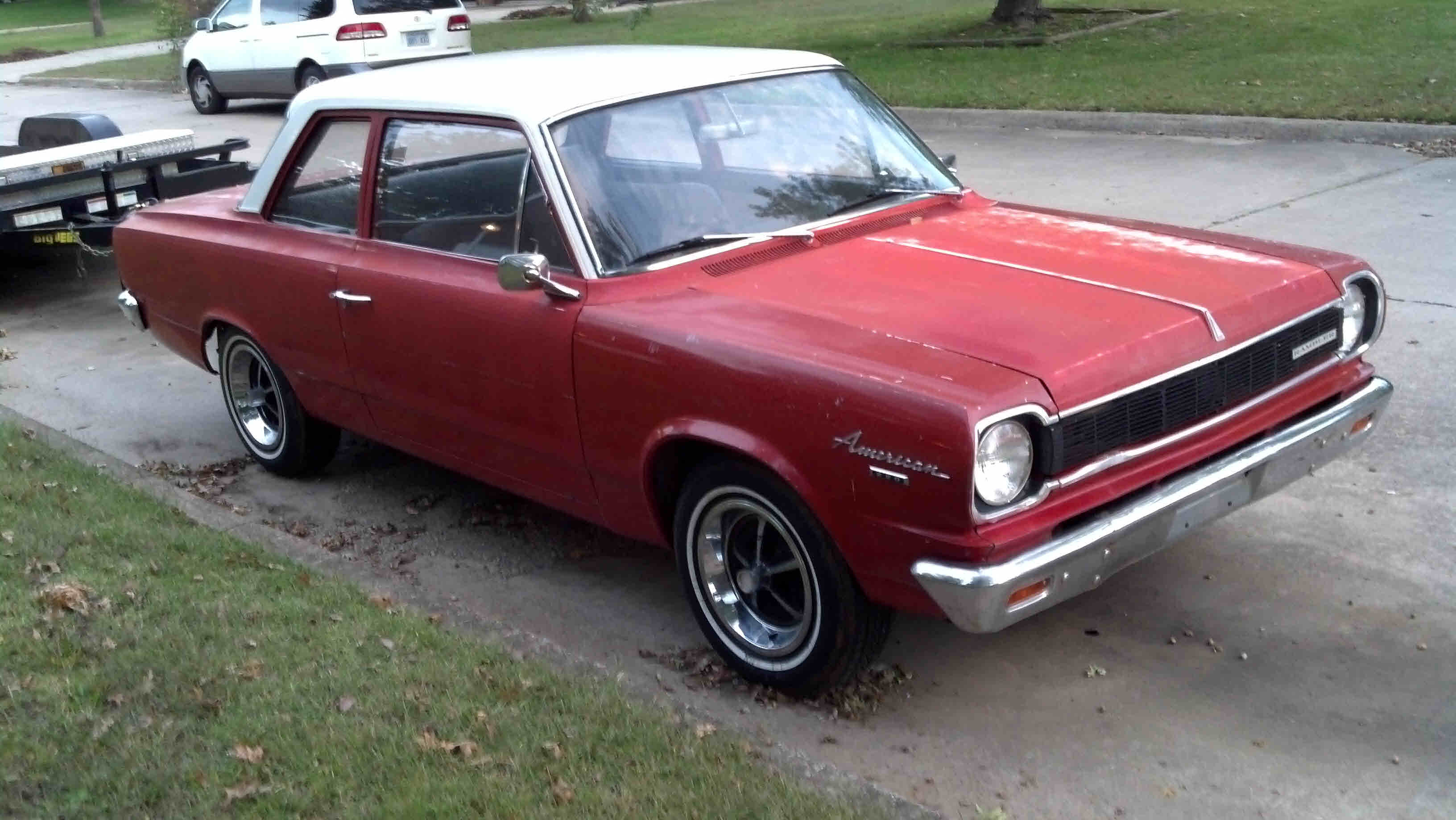 1966 RAMBLER AMERICAN 2-DOOR POST