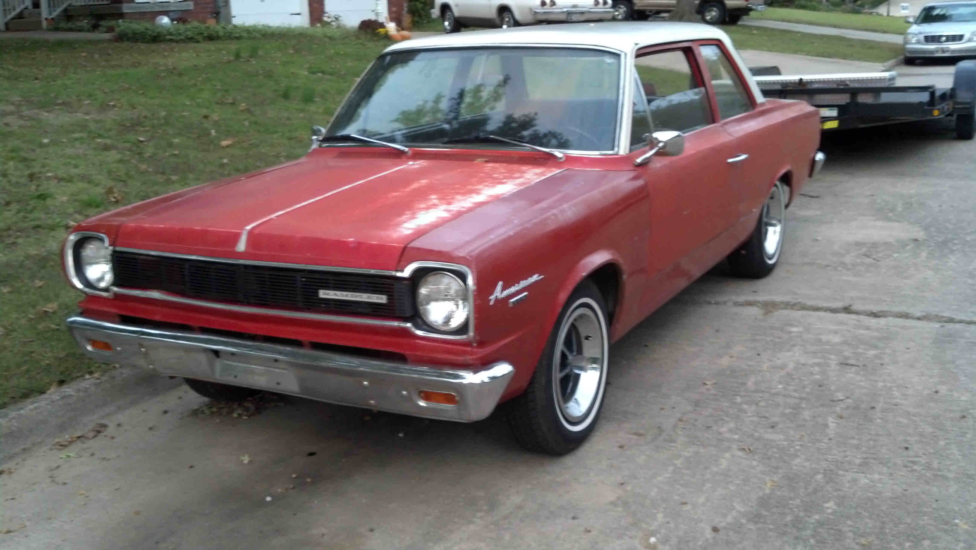 1966 RAMBLER AMERICAN 2-DOOR POST