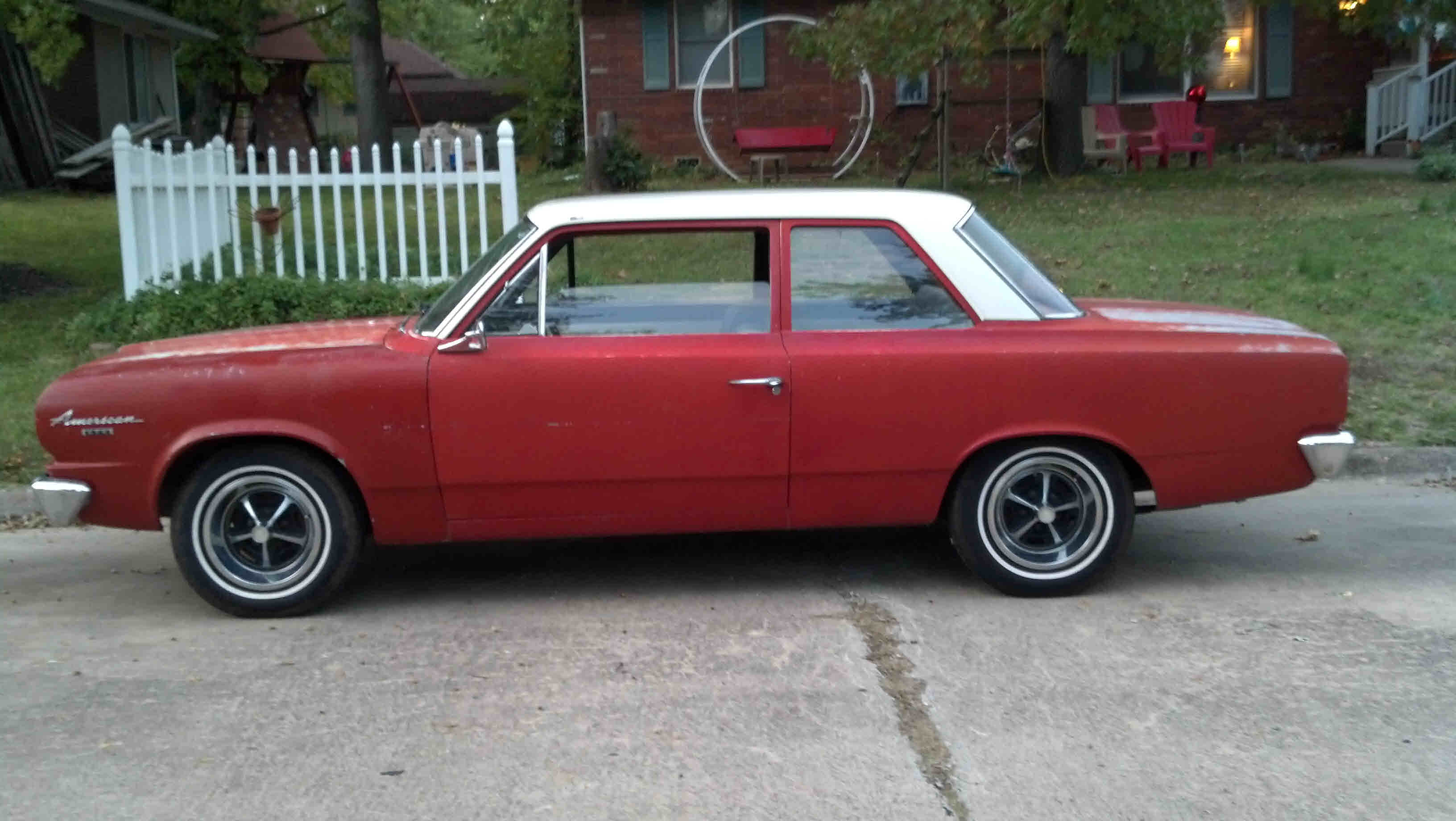 1966 RAMBLER AMERICAN 2-DOOR POST