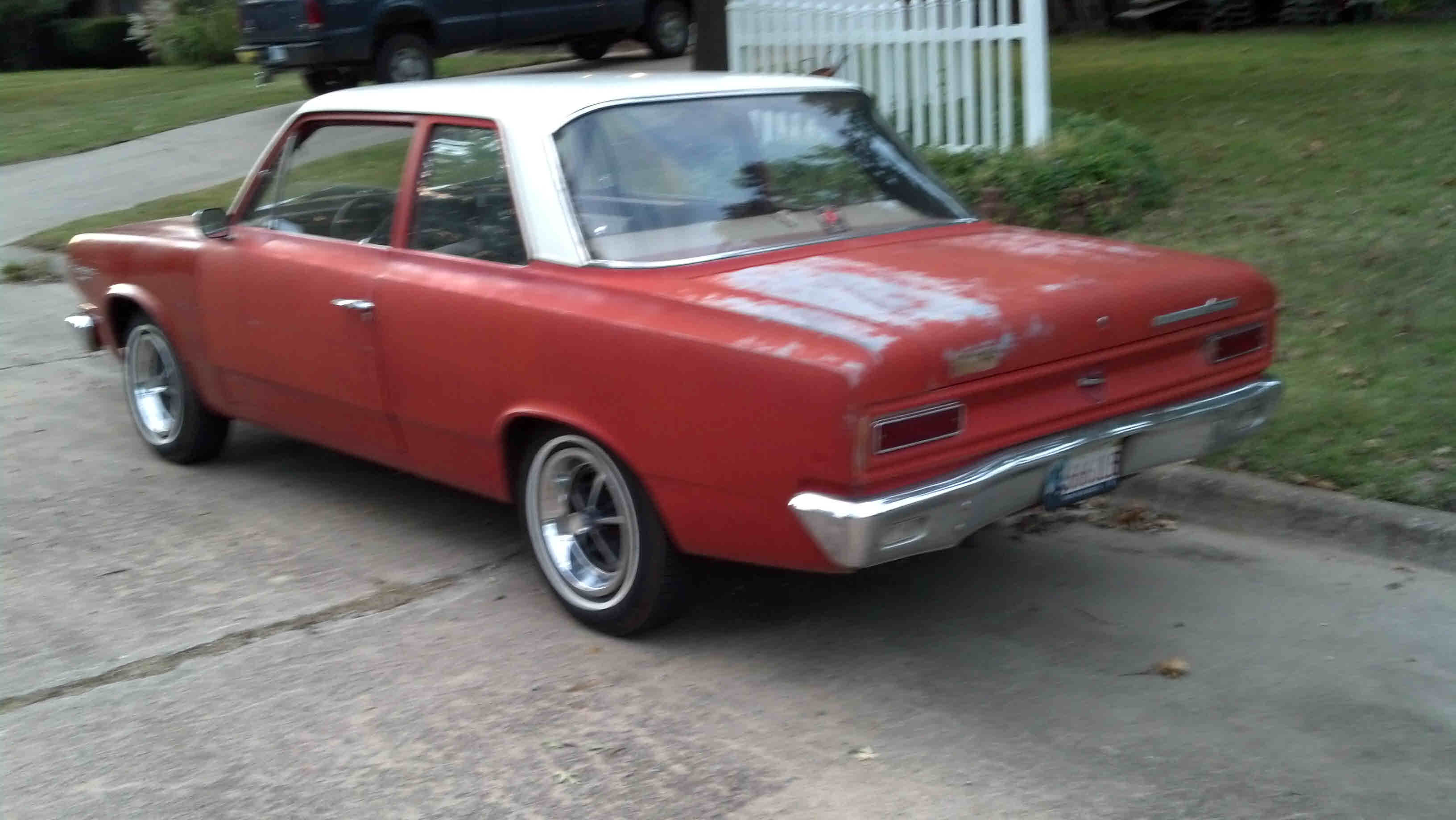 1966 RAMBLER AMERICAN 2-DOOR POST